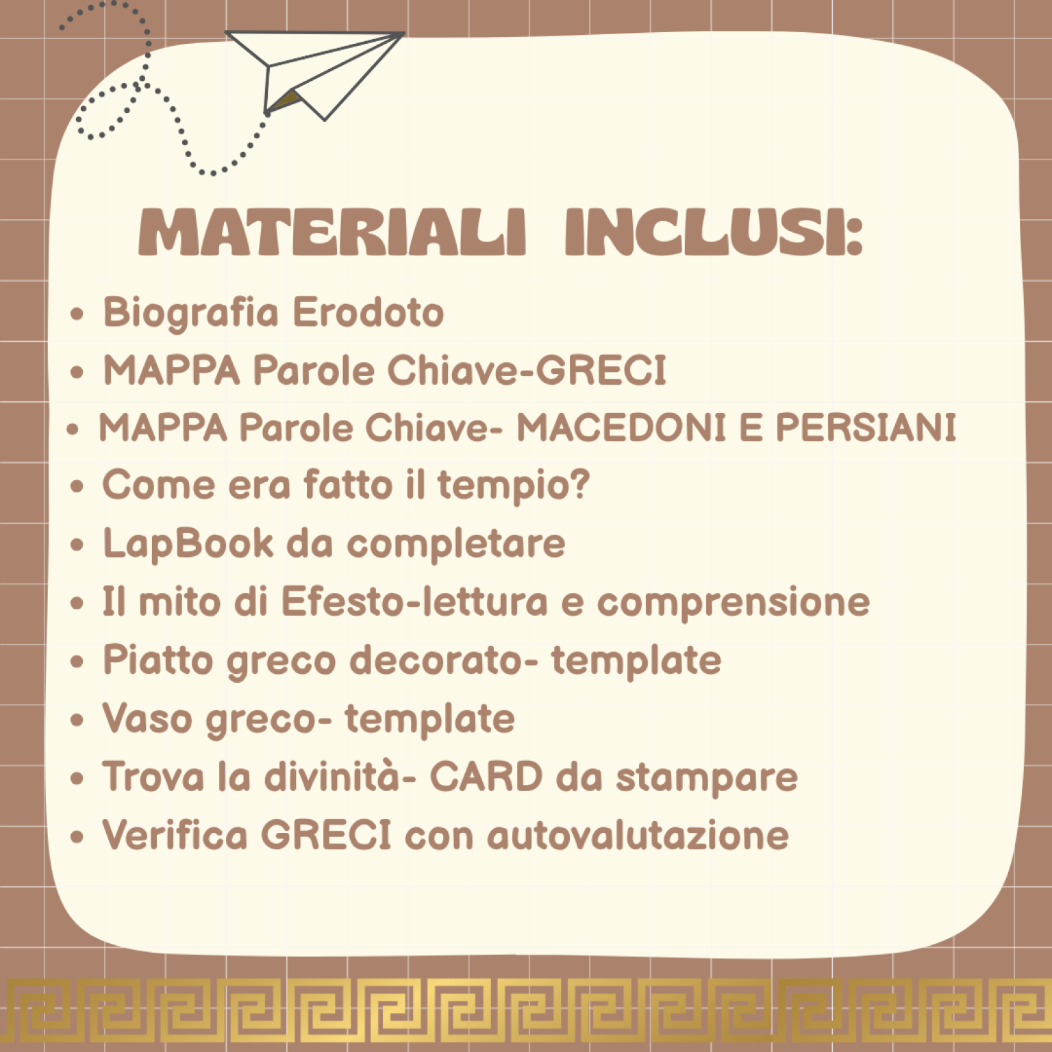 I GRECI – materiali classe quinta – Maestra Elena